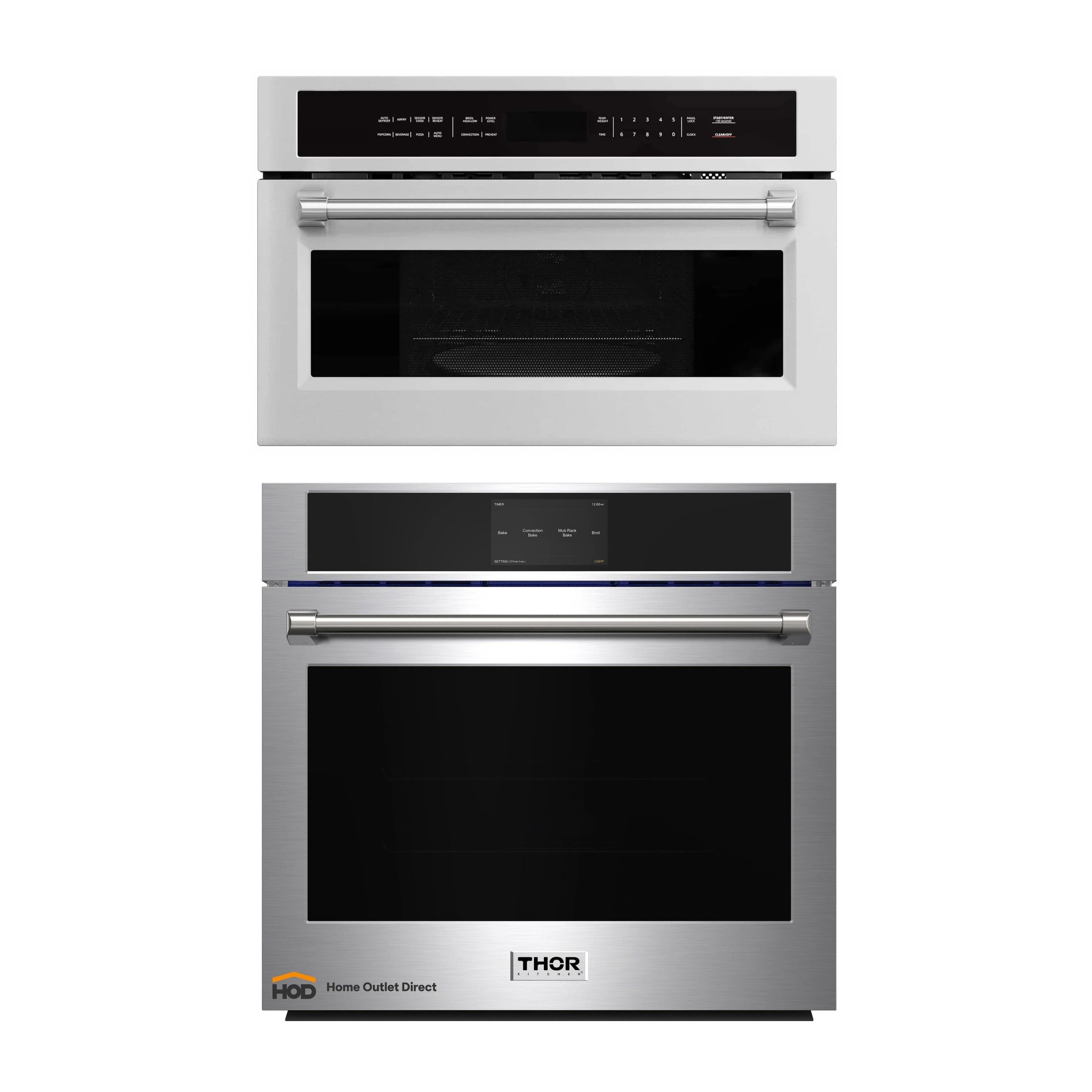 Thor Kitchen 2-Piece Appliance Package - 30-Inch Electric Wall Oven, a