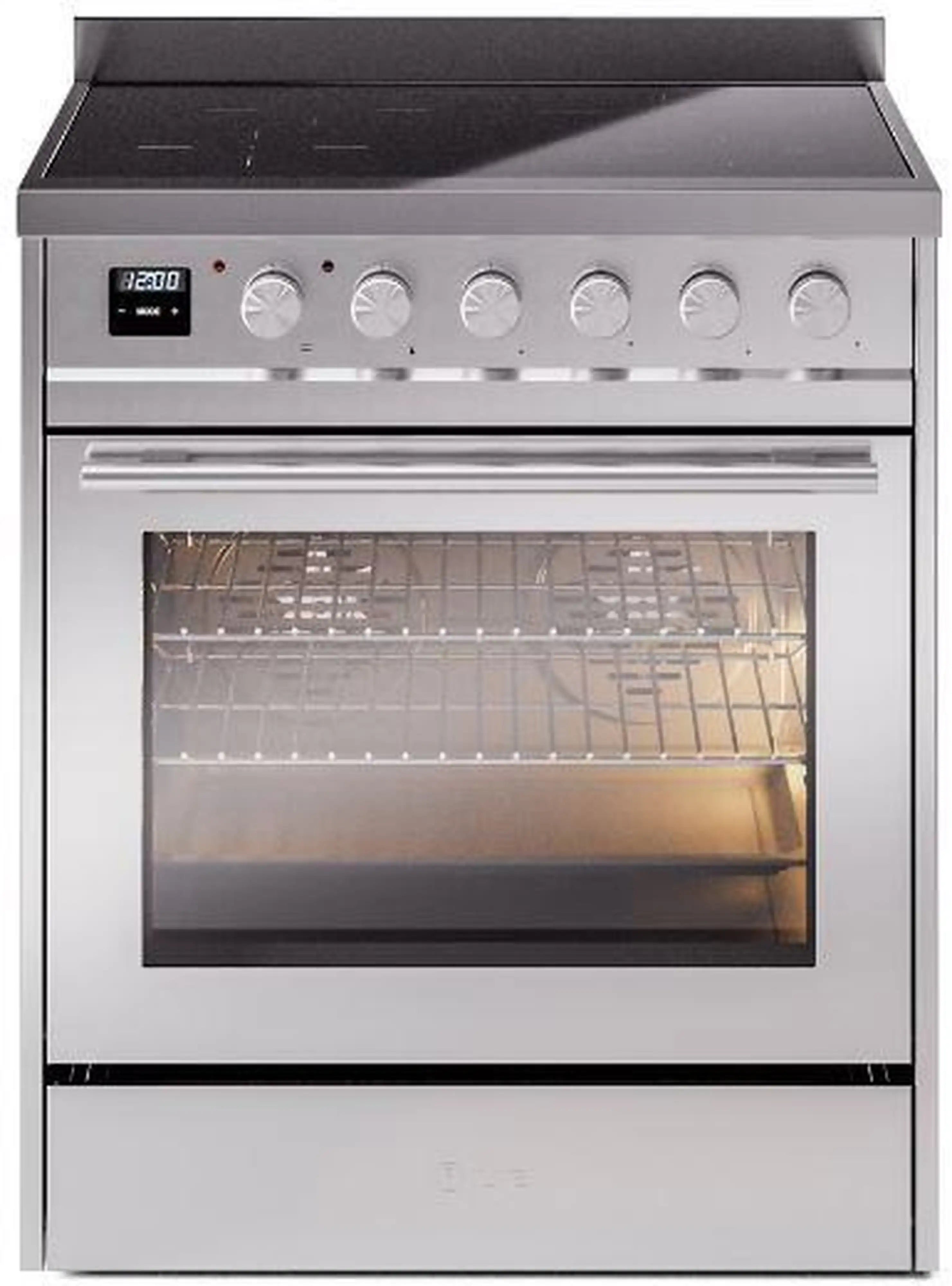 ILVE Professional Plus II 30-Inch Induction Range in Stainless Steel