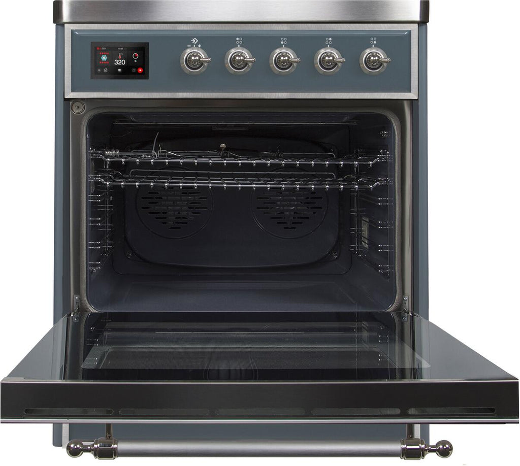 ILVE 30-Inch Majestic II induction Range with 4 Elements - 4 cu. ft. O ...