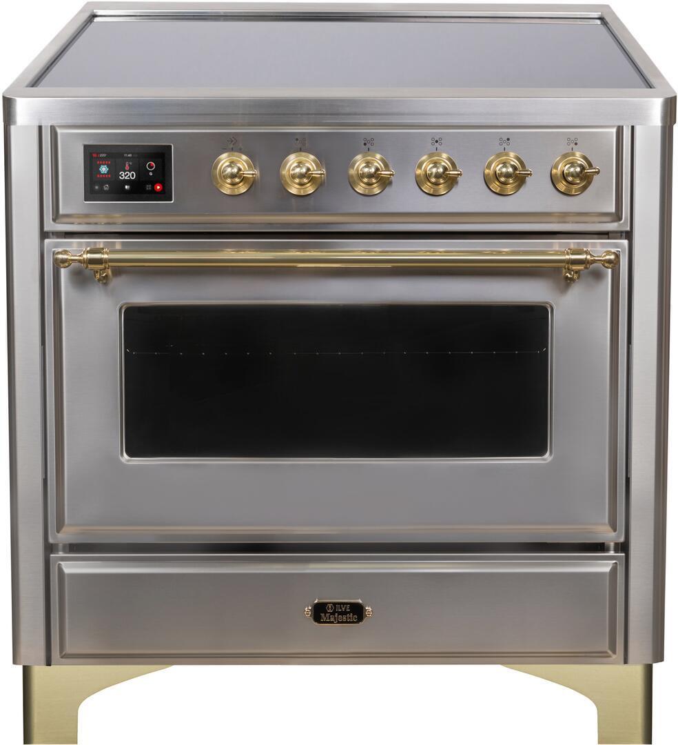 ILVE 36-Inch Majestic II induction Range with 5 Elements - 3.5 cu. ft.
