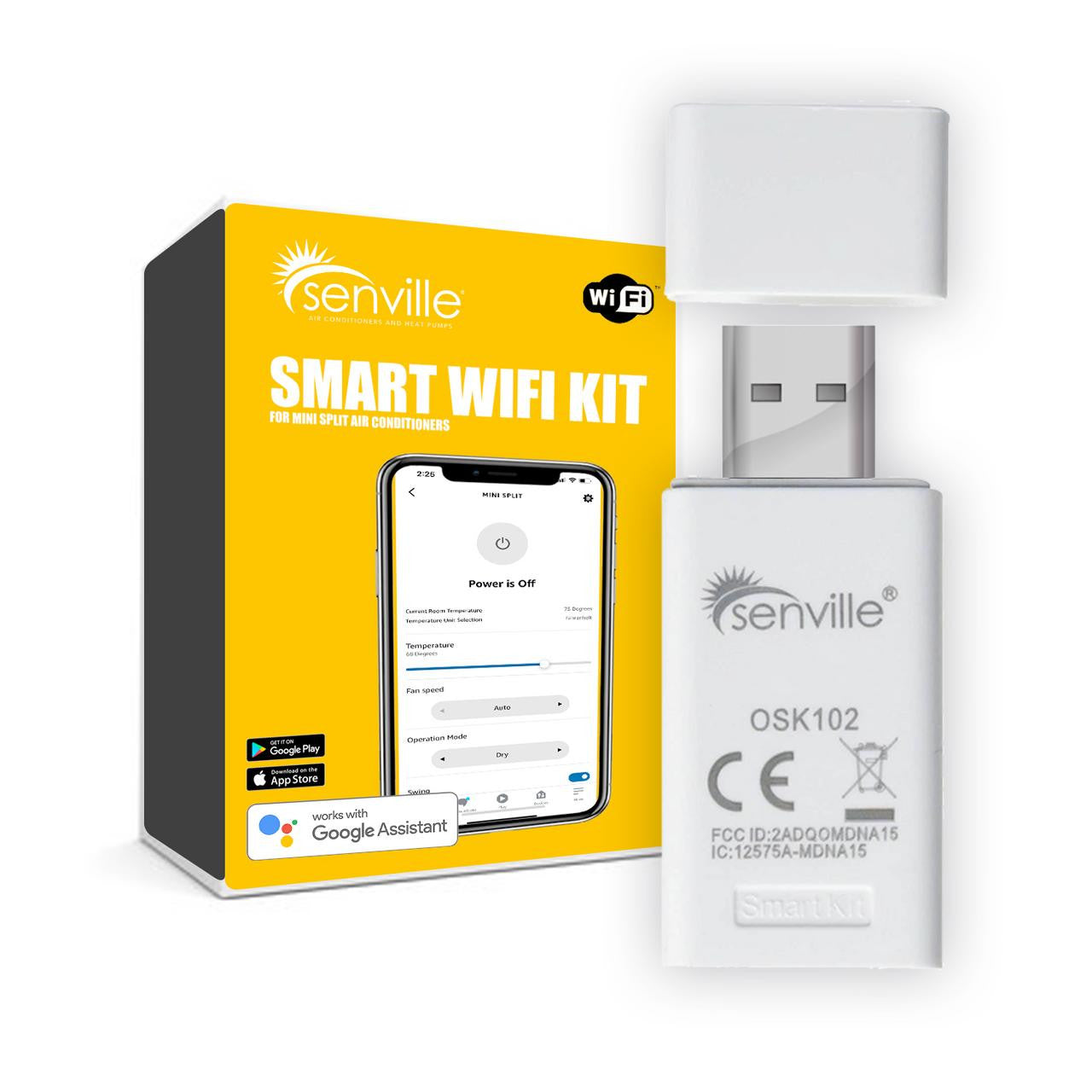 Senville Smart WiFi Kit for iOS and Android (WIFI-KIT)